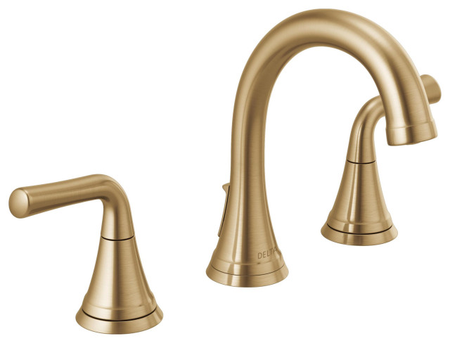 Delta 3533LF-MPU Kayra 1.2 GPM Widespread Bathroom Faucet ...