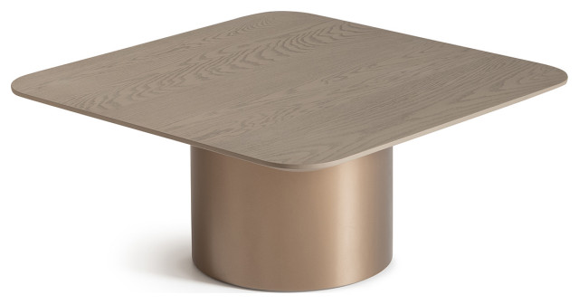 Canberra Tall Cocktail Table, Light Ash - Contemporary - Coffee Tables ...