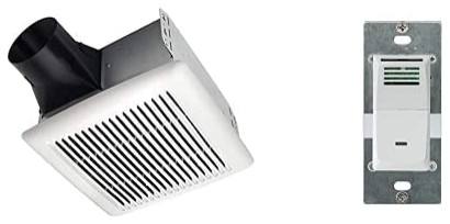 Bathroom Ventilation Fan With Wall Switch - Modern - Bathroom Exhaust ...