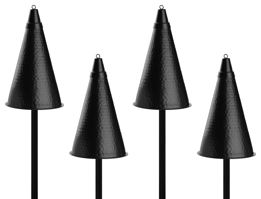 Small Hawaiian Cone Tiki Style Torch With Pole and Snuffer ...