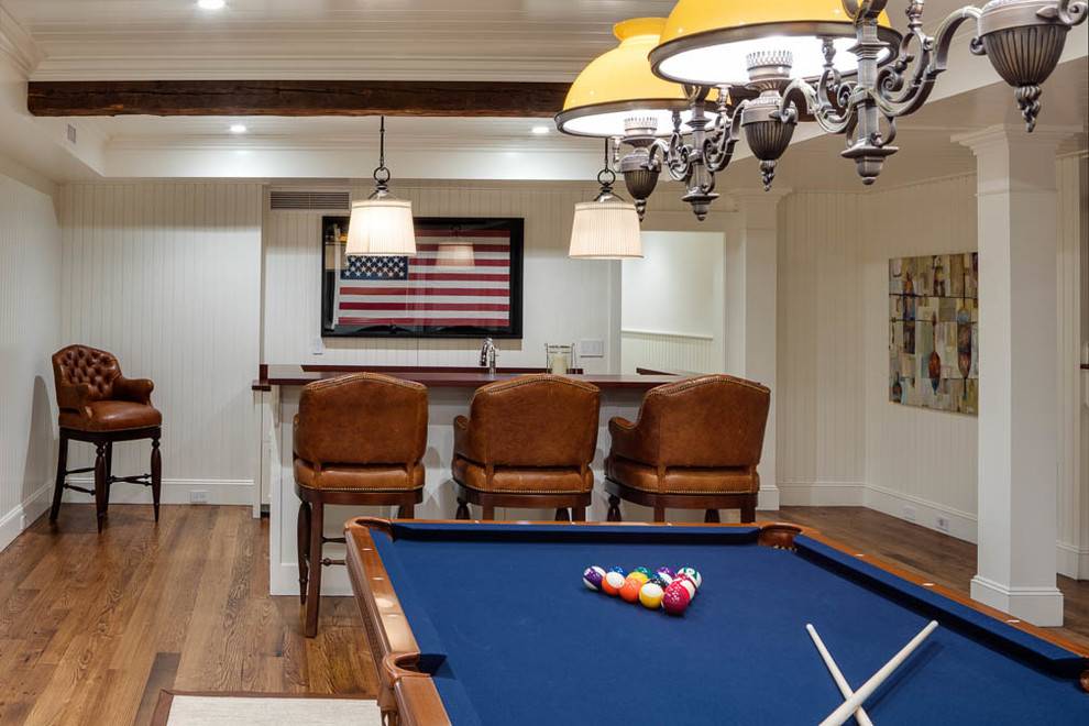 Coastal Compound - Beach Style - Basement - Boston - by Patrick Ahearn ...
