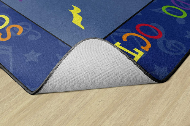 Flagship Carpets VA121-58A 10'9" X 13'2" Fun With Music Educational Rug ...