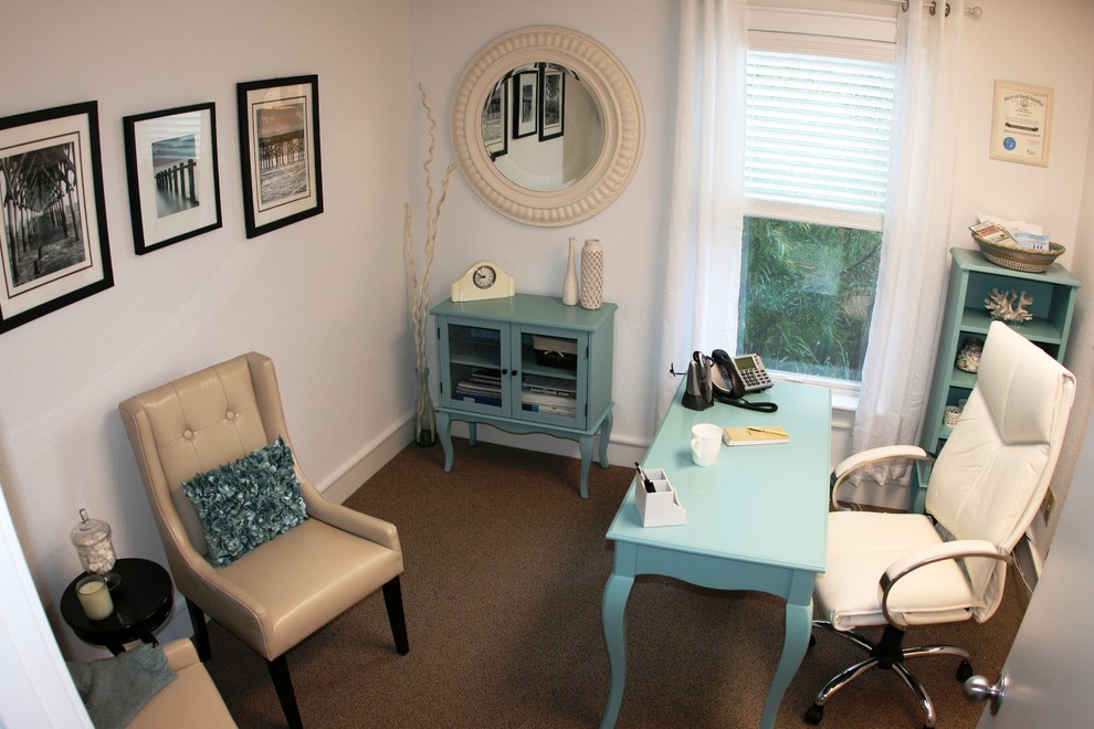 Traditional Beach Theme Office - Beach Style - Other - by Amy Hilliker ...
