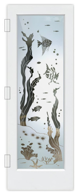 Interior Prehung Door or Interior Slab Door - Aquarium Fish - Primed ...