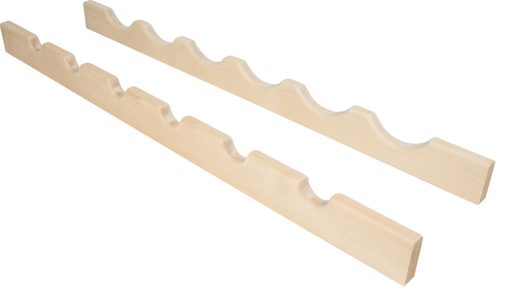 Maple Wine Bottle Rack - Transitional - Wine Racks - by Knobs and ...