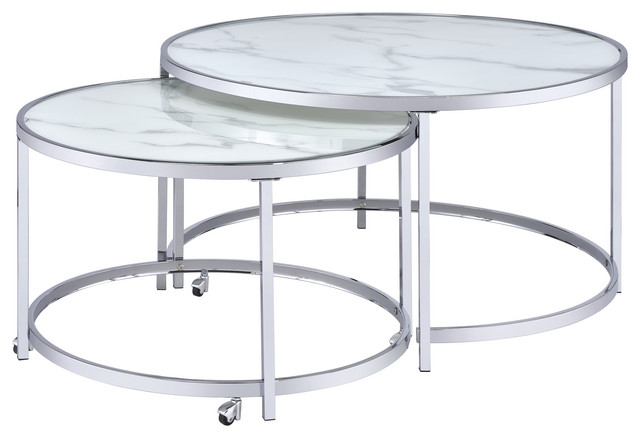 Rayne Nesting Cocktail Tables - Contemporary - Coffee Table Sets - by ...