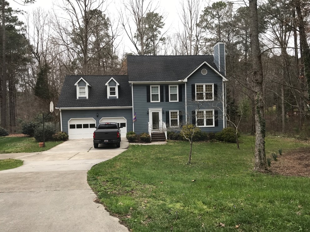 Curb Appeal- colonial with off center door
