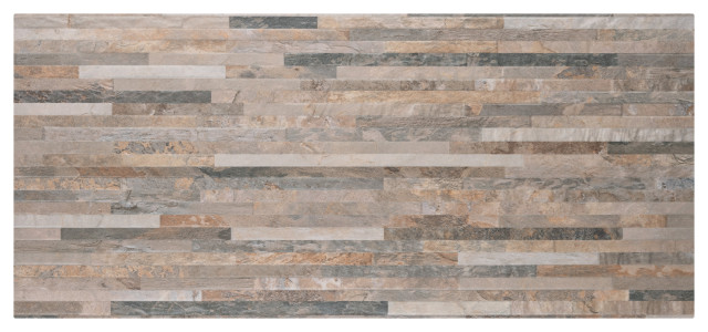 Nusa Botanic Sapphire Porcelain Floor and Wall Tile - Tropical - Wall ...