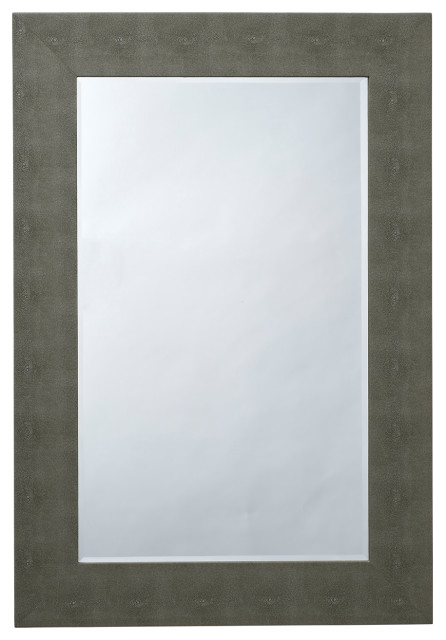 Structure Shagreen Rectangle Mirror - Transitional - Wall Mirrors - by ...