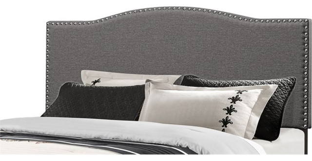 Kiley Full - Queen Headboard in Stone - Transitional - Headboards - by ...