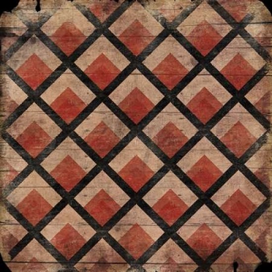 Red pattern Poster Print by Jace Grey # JGSQ245B, 24 x 24 ...