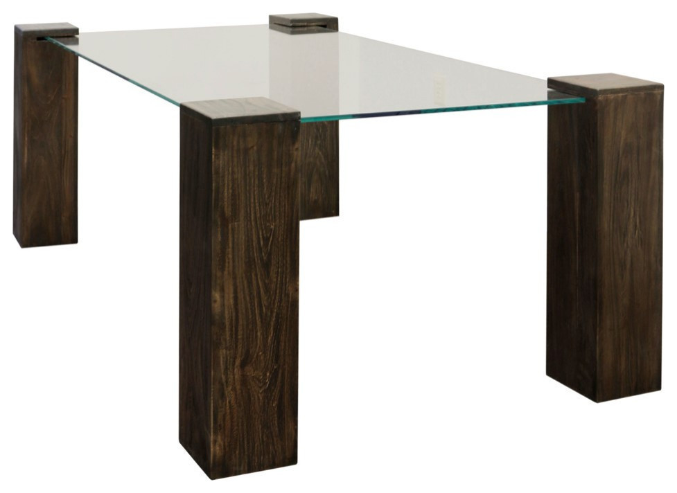 Hartz Dining Table, Rectangular - Transitional - Dining Tables - by V.S ...