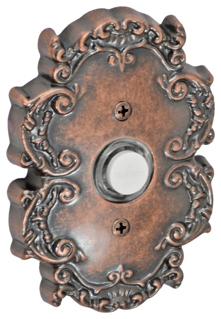 Victorian Doorbell, Antique Copper - Traditional - Doorbells And Chimes ...