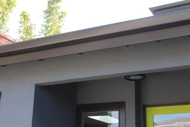 Fascia Wrap, Seamless Angle Faced Gutters,Box Downspouts,Los Angeles ...