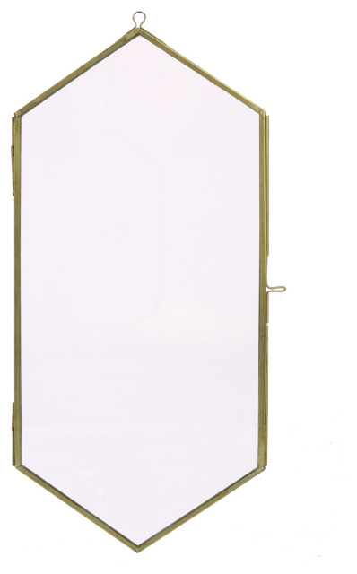 Jumbo Gold Metal Diamond Hanging Frame - Contemporary - Picture Frames ...