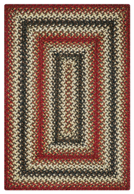 Homespice Decor Chester Jute Braided Rug 5x8' Oval - Contemporary ...