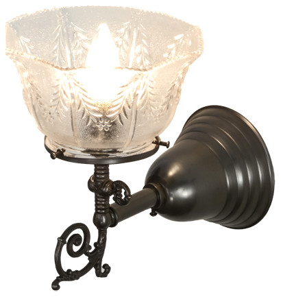 7.5W Revival Gas & Electric Wall Sconce - Traditional - Wall Sconces ...