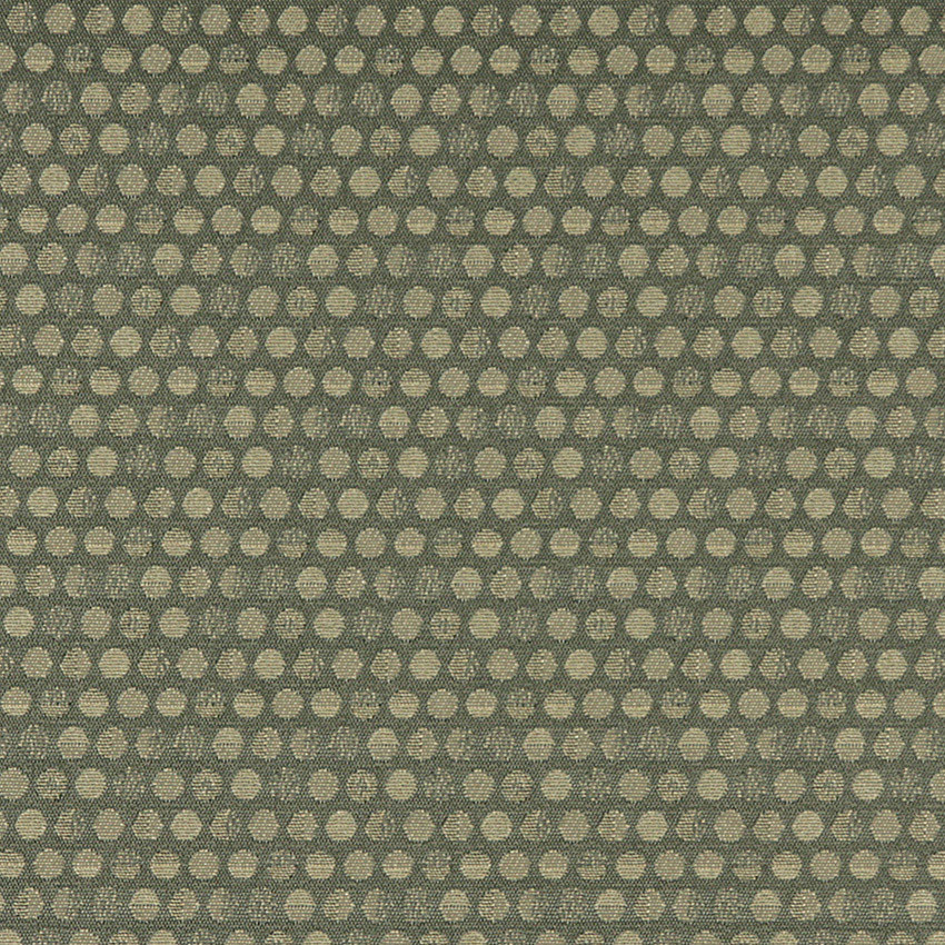 Green Geometric Circles Durable Upholstery Fabric By The Yard, By The ...