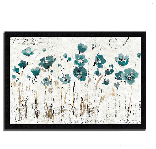 "Abstract Balance Vi Blue" By Lisa Audit, Framed Painting Print, Ready ...