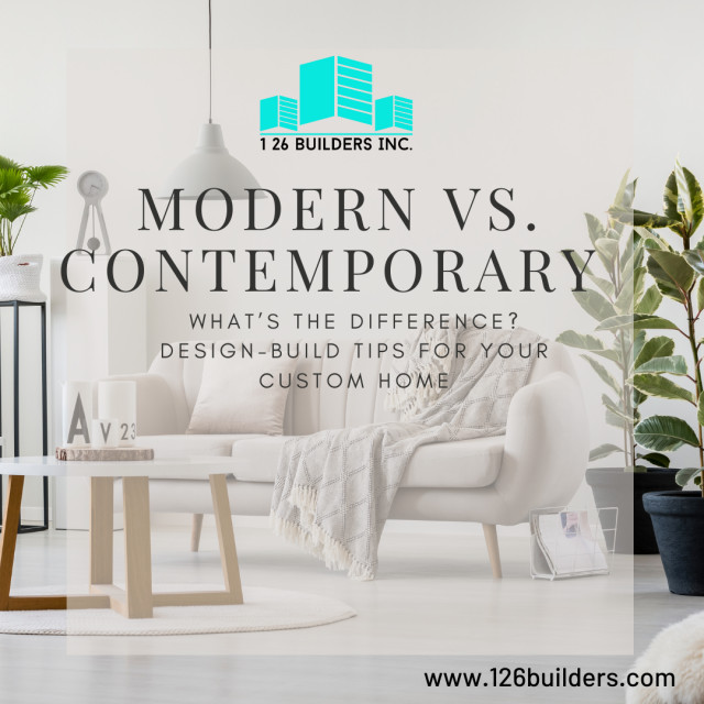Modern vs. Contemporary – What’s the Difference? Design-Build Tips for ...