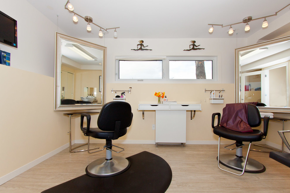 In Home Hair Salon Basement Development - Calgary - by Dependable ...