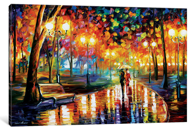Rain's Rustle I by Leonid Afremov Art Print, 12" x 18" x 1.5 ...