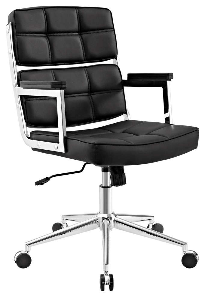 Modern Contemporary Urban Design Work Highback Office Chair, Black ...