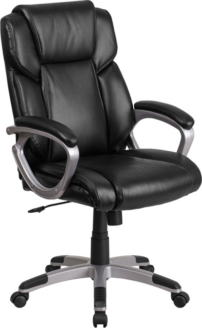 Black Mid-Back Executive Chair - Contemporary - Office Chairs - by ...