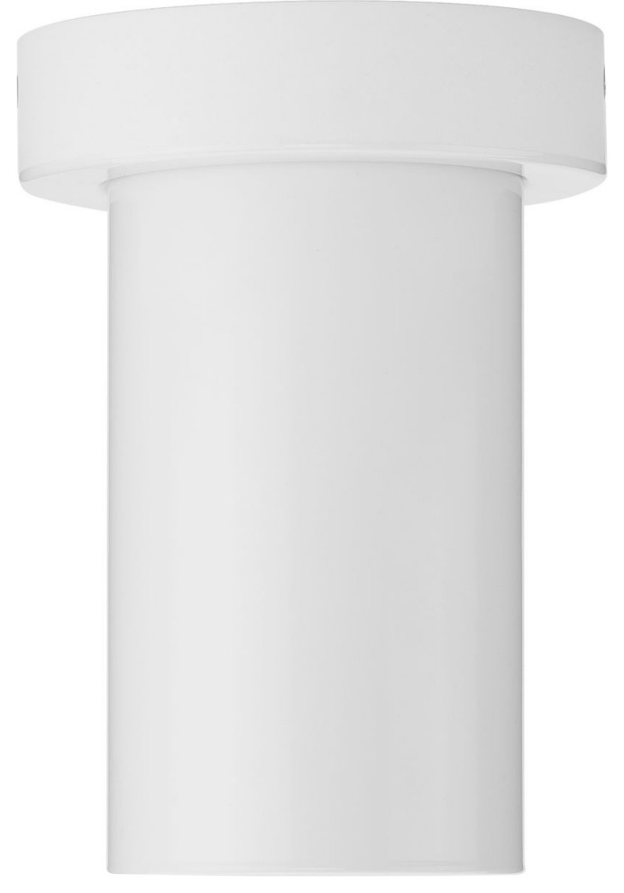 3" White Surface Mount Modern Adjustable Cylinder - Modern - Flush ...