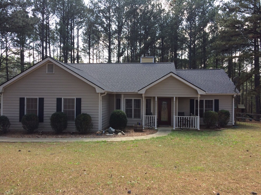 Update Exterior of 1990's Ranch