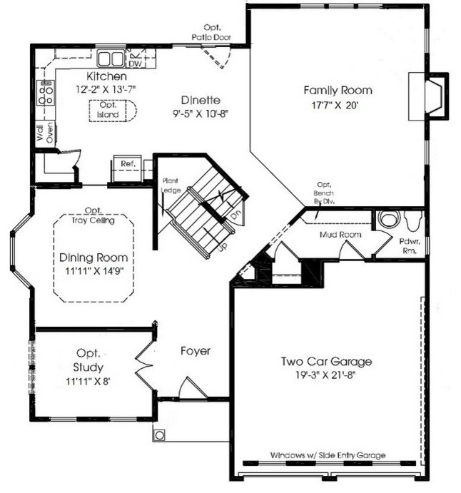 Stairs Floor Plan Two