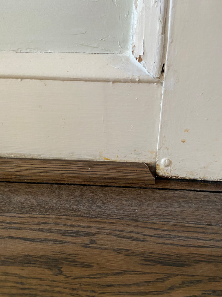 Ogee Shoe Molding - How to cut where it meets door frame plinth