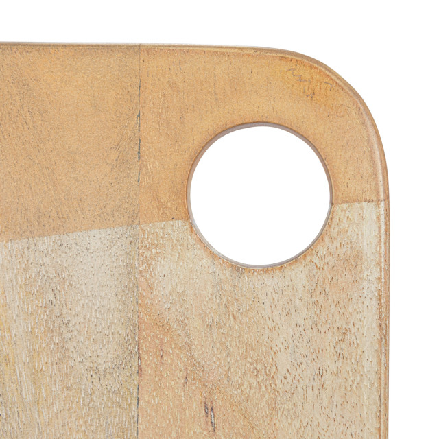 Wide Mango Wood Rectangle Cheese and Cutting Board With Handle ...