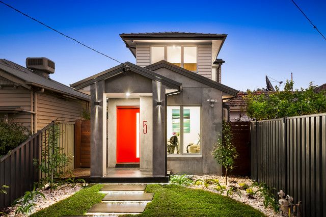 Modern Living, Red Door Home, VIC - Contemporain - Sydney - par James ...