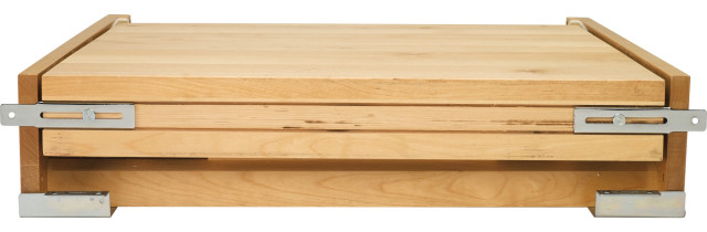 Wood Pull Out Counter Extension Table, 22"Wx19.94"Dx4.75"H ...