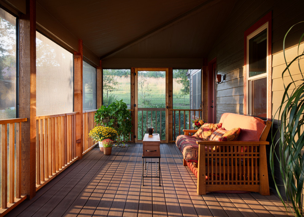 KCMO Porch and House Addition - Traditional - Veranda - Kansas City ...