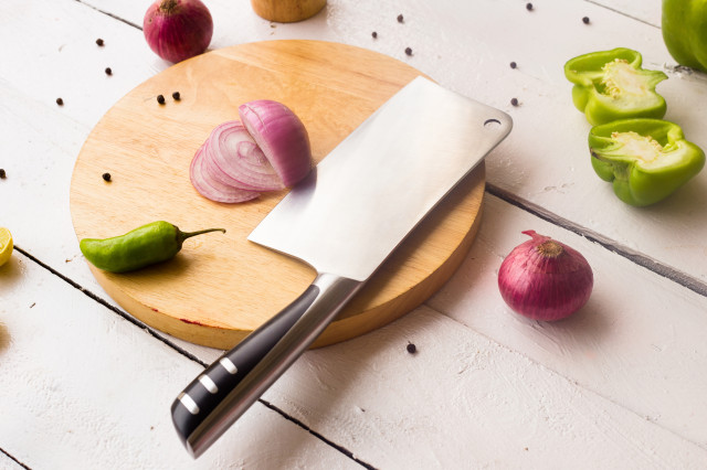 7" Stainless Steel Cleaver - Contemporary - Cleavers - by Lux decor ...