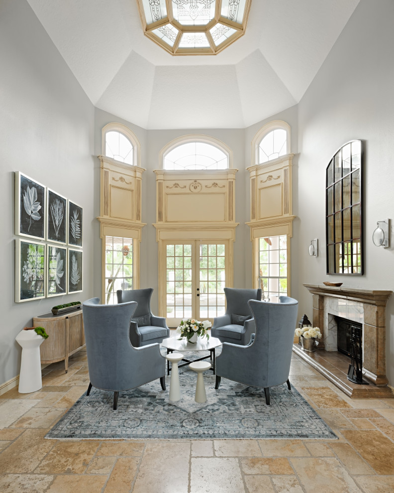 Tuscan Transitional - Transitional - Living Room - Orlando - by A.Clore Interiors | Houzz