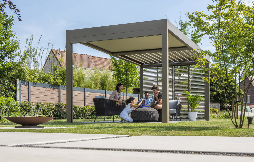 Pergola Bioclimatique RENSON - Patio - Other - by ADH Piscines ...
