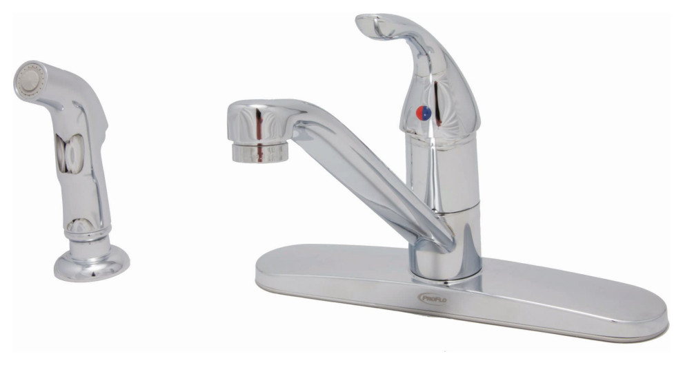 PROFLO PFXC4117 1.5 GPM Standard Kitchen Faucet - Contemporary ...