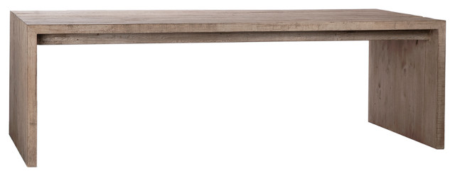 Modern Wash Waterfall Dining Table - Farmhouse - Dining Tables - by ...