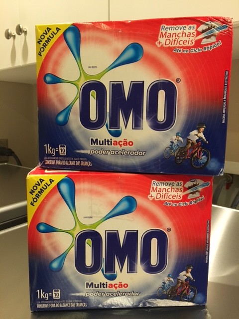 OMO detergent arrived today, Ingredient pic too!