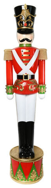 December Diamonds Christmas Carousel 6Ft Toy Soldier Display ...