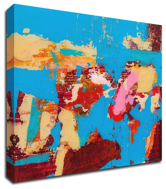 Folded Sunset I by Tracy Lynn Pristas, Print on Canvas, Ready to Hang ...