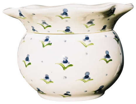 Light Blue/Medium Blue, Large - Contemporary - Indoor Pots And Planters ...