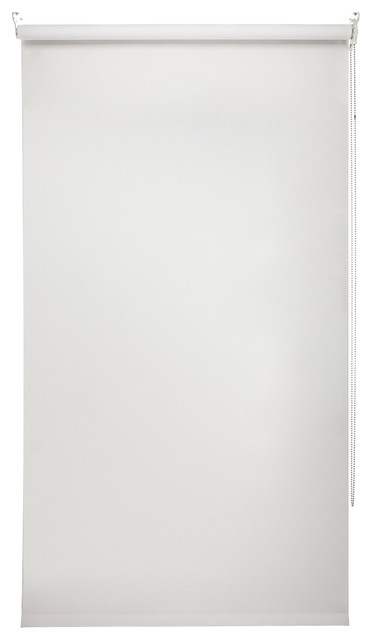 Blackout Window Shade, Ivory, 48x84, 35"x120" - Contemporary - Roller ...