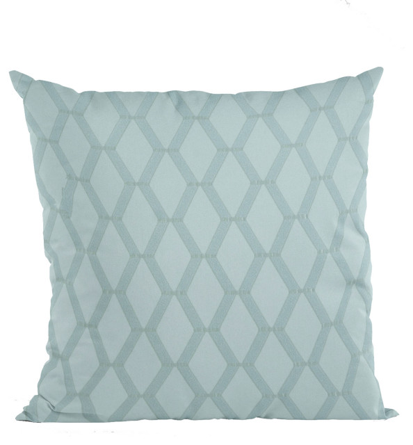Serenity Diamond Shiny Fabric With Embroidery Luxury Throw Pillow ...