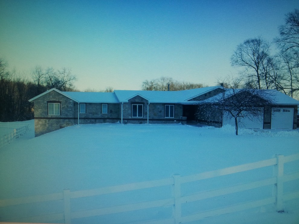 1990s walkout ranch addition and remodel
