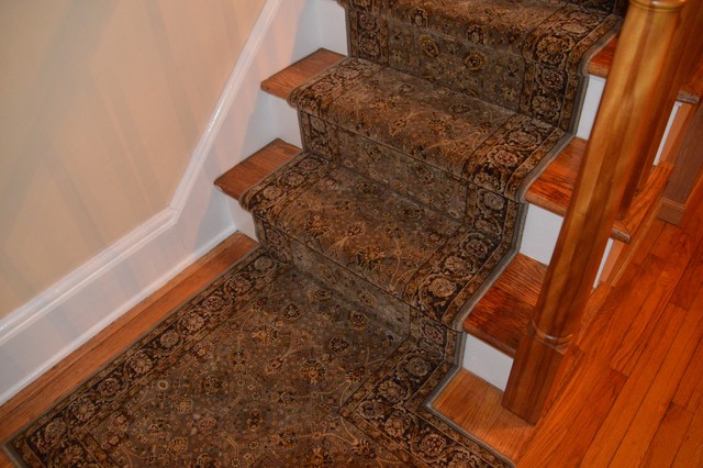 Custom Fabrication of Roll Runners - Staircase - New York - by Custom ...