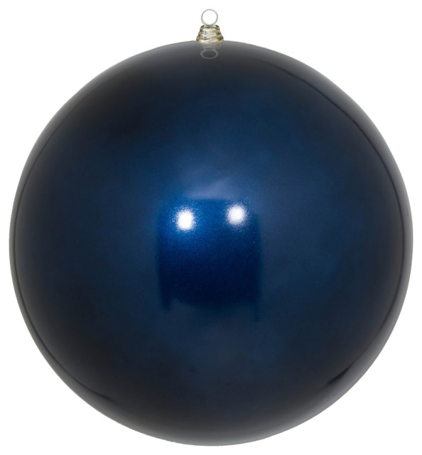 24" Giant Midnight Blue Candy Ball Uv - Contemporary - Christmas ...